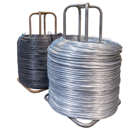 Auto-Tie Stem Wire | Galvanized & Black | Parade Baling